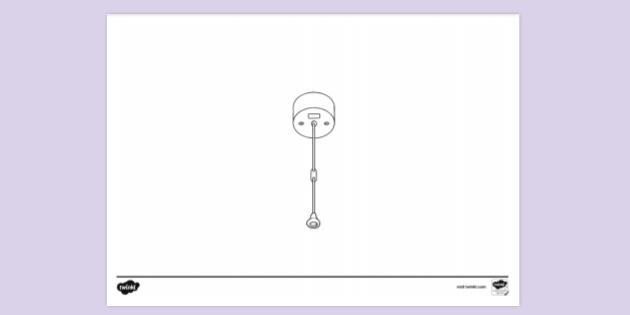 Pull Switch Colouring | Colouring Sheets | Twinkl