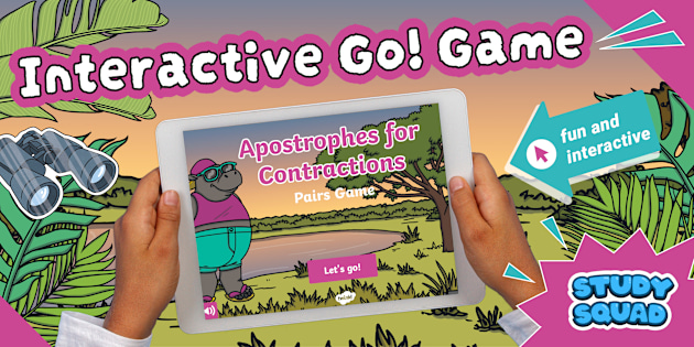 KS1 Contractions Matching Pairs English Game - Twinkl