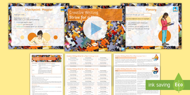 GCSE Creative Writing: Low Ability Modelling Lesson Pack