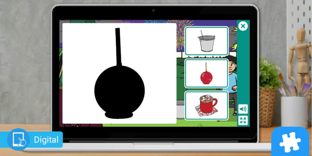 Interactive Bonfire Night Shadow Matching Game | Twinkl Go!