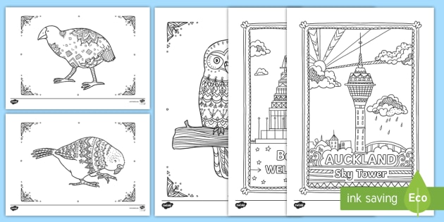 New Zealand Mindfulness Colouring Bumper Pack - New Zealand Mindfulness