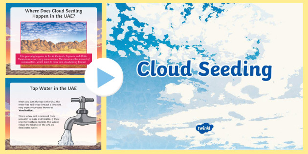 Cloud Seeding PowerPoint (teacher made)