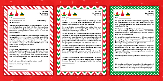 Printable Elf Welcome Letter Lupon gov ph