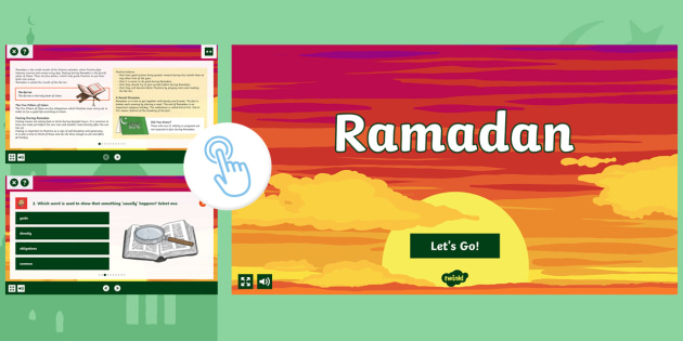 Self-Marking Ramadan Reading Comprehension | Twinkl Go!