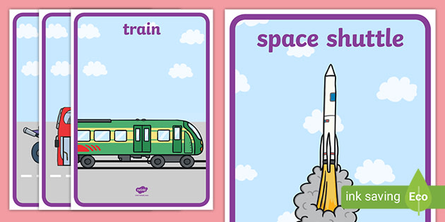 Transport Display Posters (teacher made)