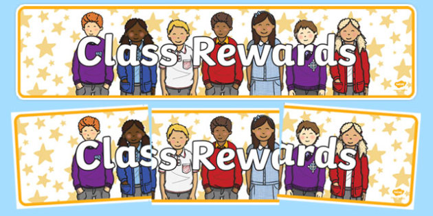FREE! - 👉 Class Rewards Display Banner (teacher made)