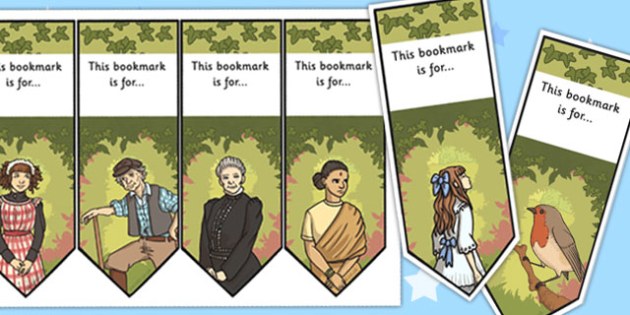 The Secret Garden Bookmarks (teacher made)