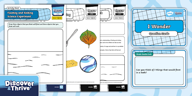 Floating and Sinking Activities | twinkl.com.au