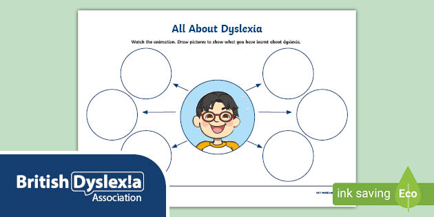 KS1 All about Dyslexia Worksheet