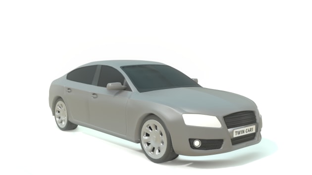 Sports Car Augmented Reality (AR) Quick Look Model Educational Teaching