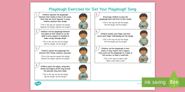 EYFS Playdough Play Adult Guidance - Playdough Play, dough disco ...