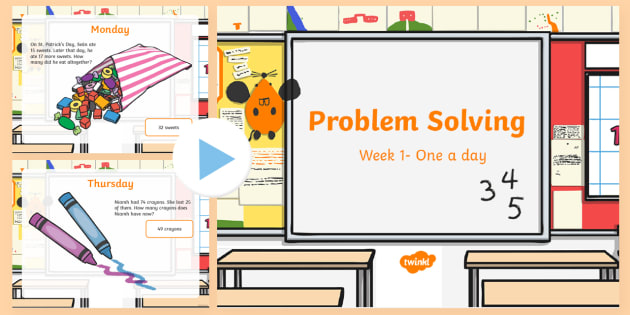 Problem Solving One a day PowerPoint Week 1