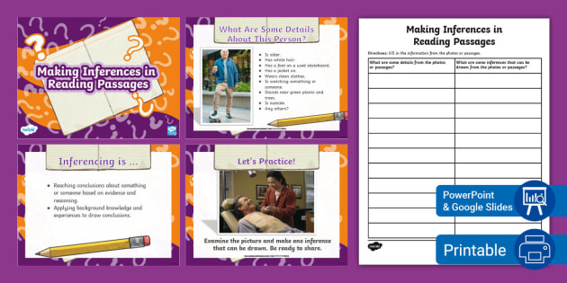 Making Inferences Presentations | twinkl.com