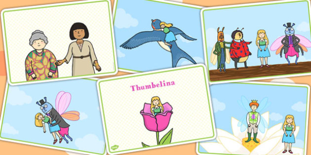 Thumbelina Story Sequencing Cards (teacher made)