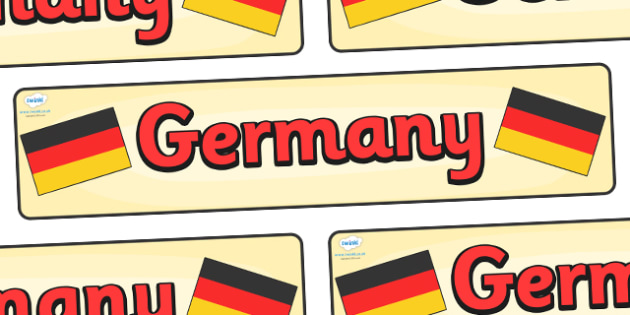 Germany Display Banner - Germany, Olympics, Olympic Games, sports, Olympic