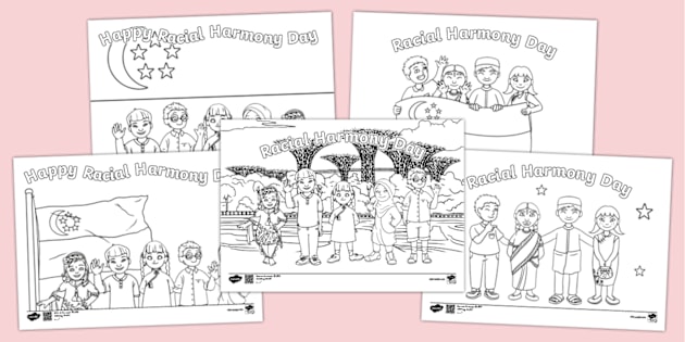 Racial Harmony Day Coloring 47 Harmony Day Colour Ideas | Harmony Day,