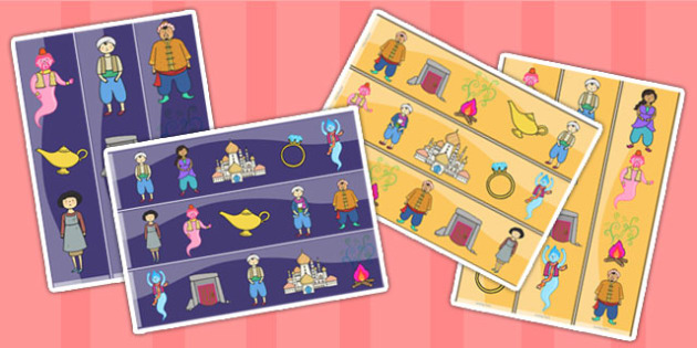 Aladdin Display Borders (teacher made)