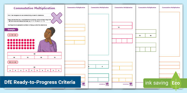 👉 Commutative Multiplication Activity Sheet