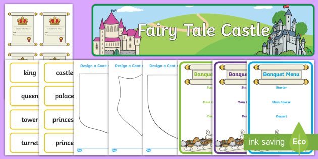 Prince and Princess Castle Pictures - Role Play Pack