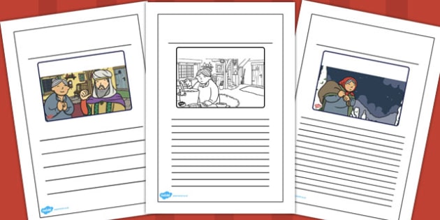 Babushka Story Writing Frames (teacher made)