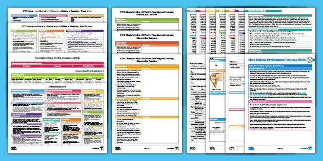 EYFS Reception Assessment Pack (New EYFS 2021)