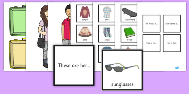 He, She, His, Her Pronoun Activity - activities, literacy, pronouns