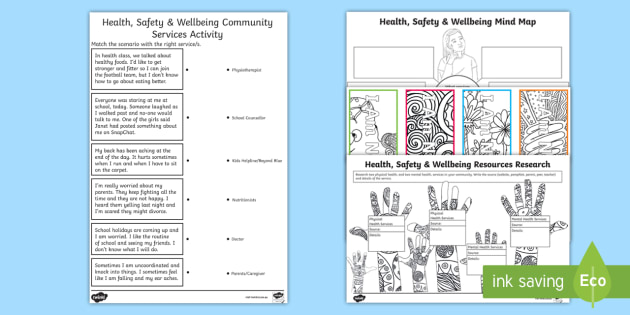 * NEW * Health, Safety and Wellbeing Resource Pack - ACPPS053