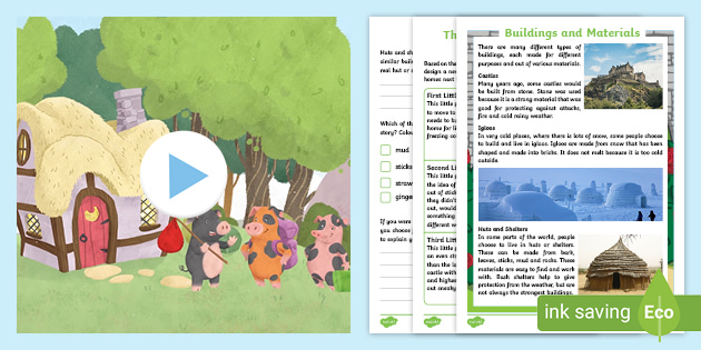 Fiction and Non-Fiction Text Pairs: The Three Little Pigs