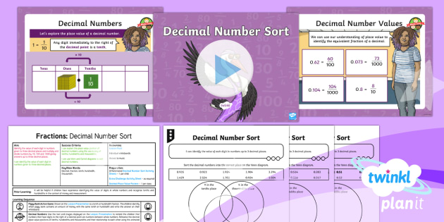 Decimal Place Value Lesson Plan - Year 6 Maths