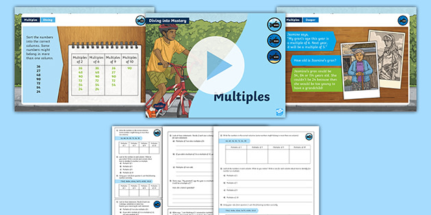 👉 White Rose Maths Compatible Year 5 Multiples Mastery Pack