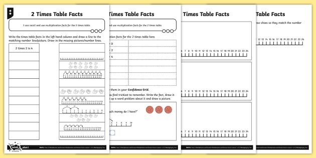 Mastering The 2 Times Table Facts Differentiated Worksheet Worksheets Mastering The 2 Times Table Facts Differentiated Worksheet Worksheets