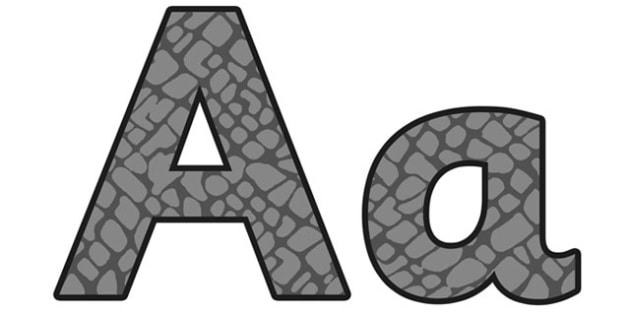 FREE! - Elephant Pattern Display Lettering (teacher made)