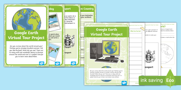 NZ Google Earth Virtual Tour Remote Learning Project 3-4