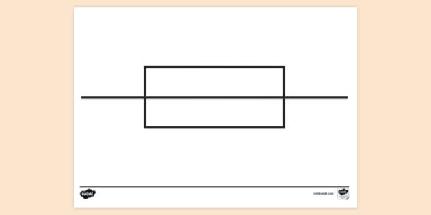 FREE! - Fuse Symbol Colouring Sheet | Colouring Sheets