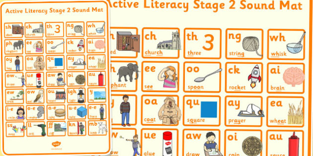 Active Literacy Stage 2 Sound Mat (teacher made)