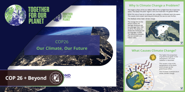 COP26: Our Climate Our Future PowerPoint Age 11+ | Beyond