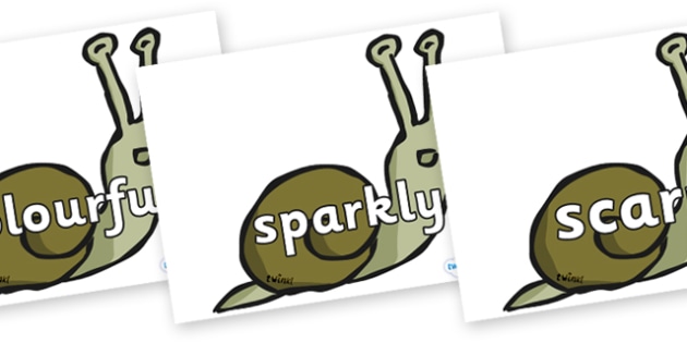 Wow Words on Snails (teacher made)