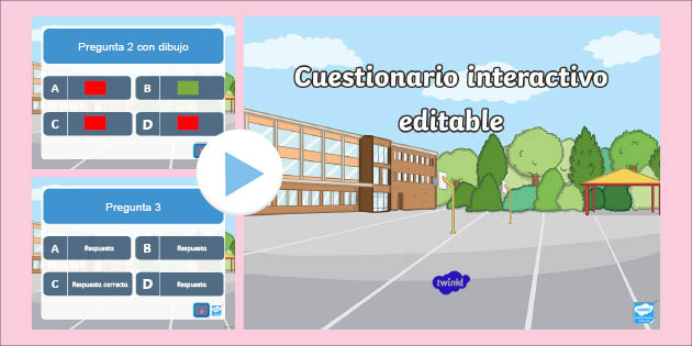 PowerPoint: Cuestionario editable