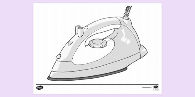 FREE! - Iron Colouring | Colouring Sheets (teacher made)