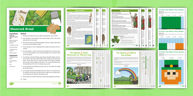 KS2 St. Patrick's Day Activity Pack (teacher made)