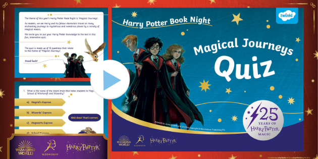 The Basic Harry Potter Quiz