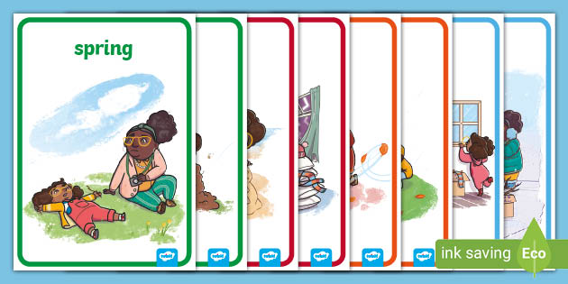 Seren's Seasons Display Posters (teacher made)