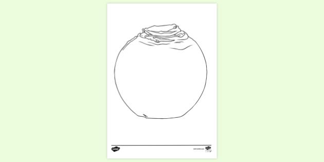 FREE! - Swede Colouring Sheet - KS1 (Teacher-Made)