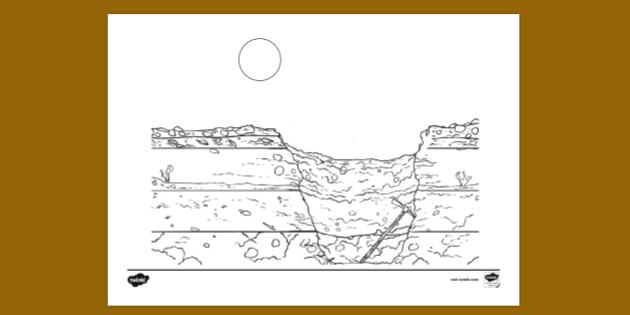 FREE! - Geology Colouring | Colouring Sheet (teacher made)