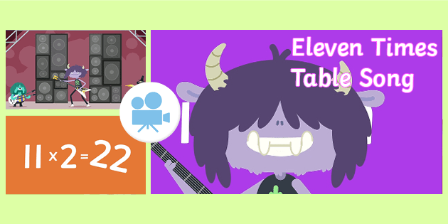 11 Times Table Song (Teacher-Made)
