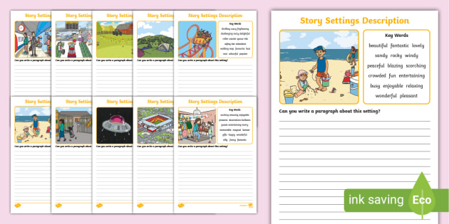 More Story Setting Description Writing Frames (teacher made)
