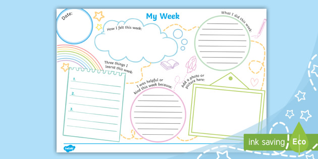 How Was Your Week? Activity