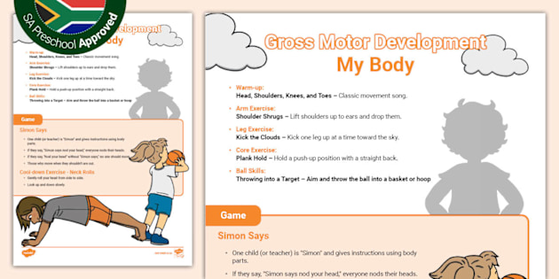 My Body Preschoolers | twinkl.com.au