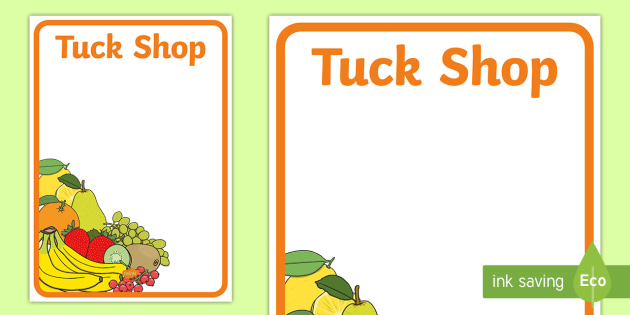👉 Healthy Tuck Shop Posters (teacher made)