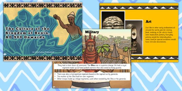 Benin Culture Information PowerPoint (teacher made)